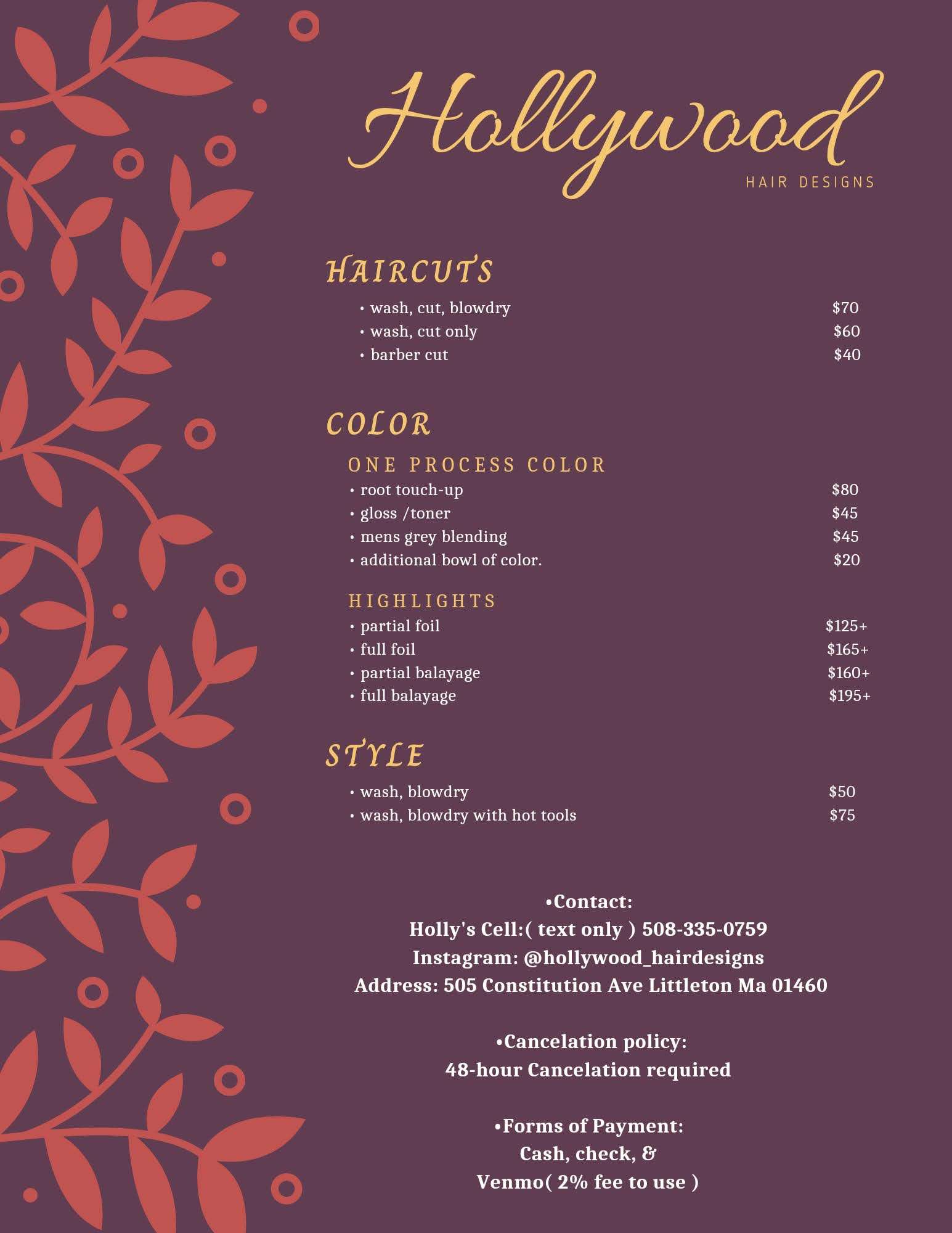 Matthew J Designs hair studio • Littleton, MA